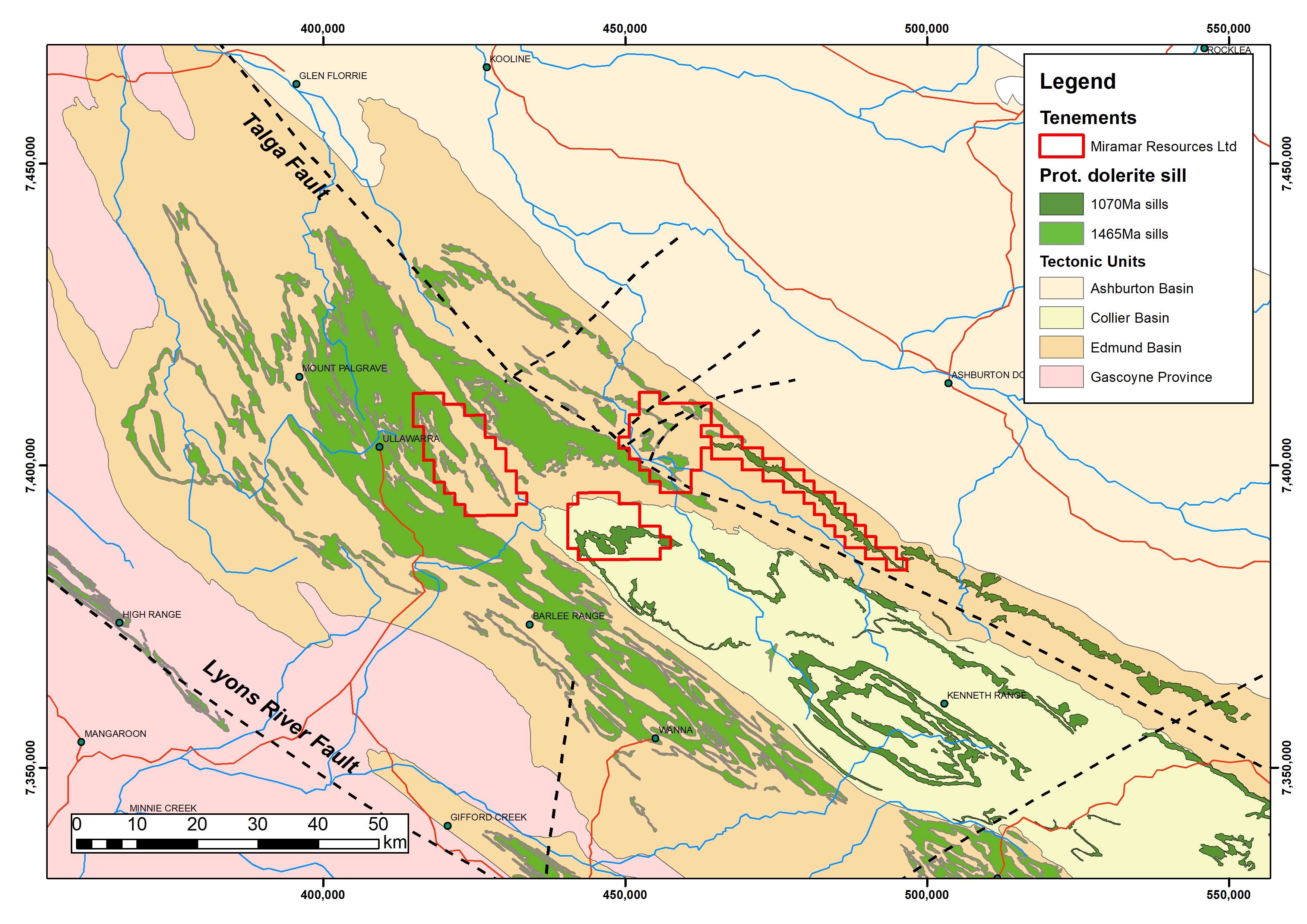 Gascoyne Region Projects - Miramar Resources Ltd