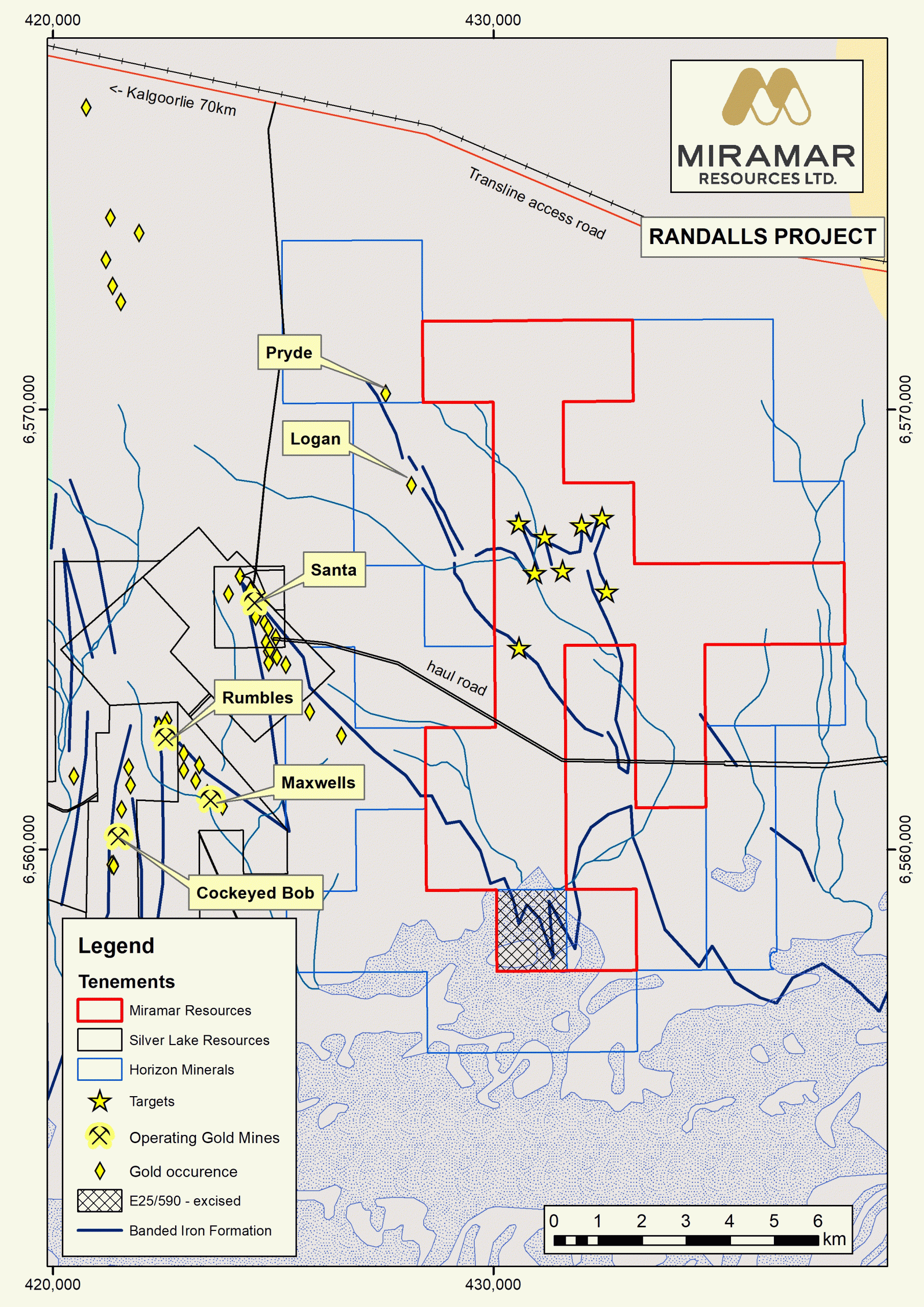 Eastern Goldfields Projects - Miramar Resources Ltd